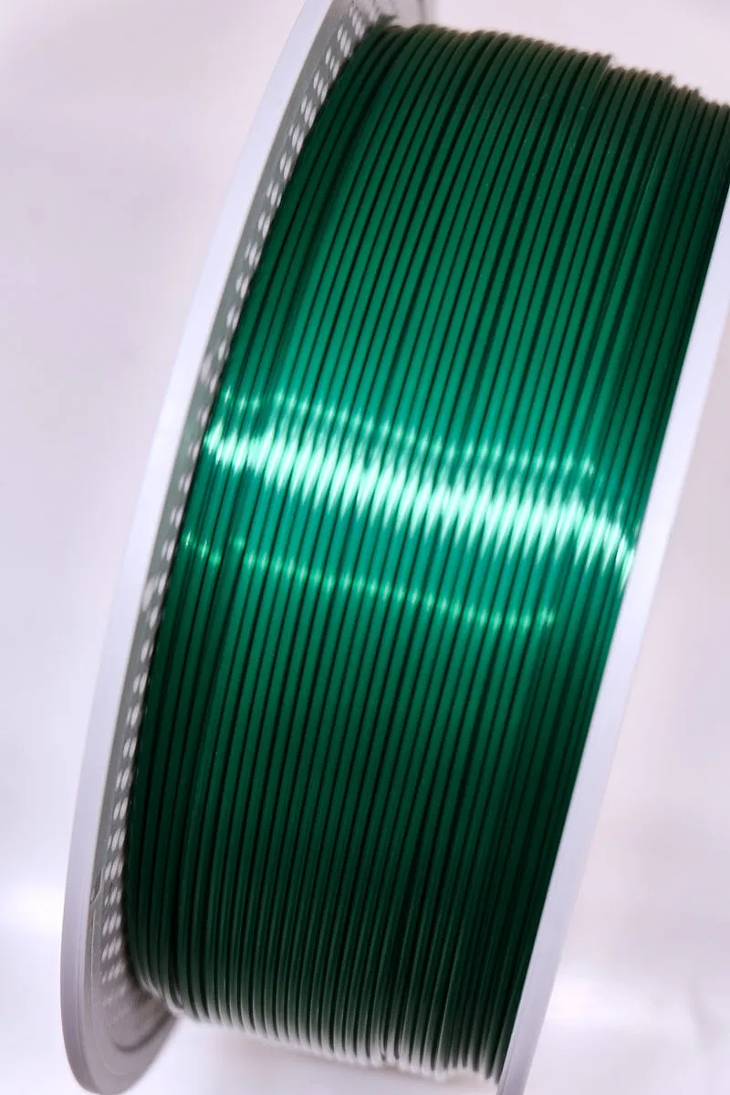 Bambu Lab PLA Silk+ Candy Green Filament 1.75mm 1kg/Spool - Voxelfuse3d